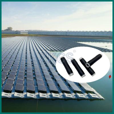 China Black EPDM cold shrink tube for sealing cables in Floating Solar Photovoltaics systems for sale