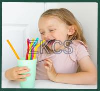 China Silicone Straw – Food-Grade, Reusable & Comfortable for Every Sip for sale