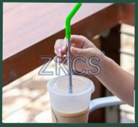 China Reusable Silicone Straw – Soft, Flexible, Food-Grade, Cuttable & Portable for sale
