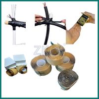 China Self-Fusing Silicone Waterproof Tape 25mm x 3m 260°C High Temperature Insulation Repair Roll for Industrial Pipes for sale