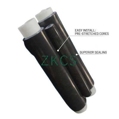 China Active Breathing Seal Silicone Cold Shrink Tube IP67 Waterproof 20kV/mm for Power Cable Insulation Protection for sale