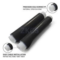 China Active Breathing Seal Silicone Cold Shrink Tube IP67 Waterproof 20kV/mm for Power Cable Insulation Protection for sale