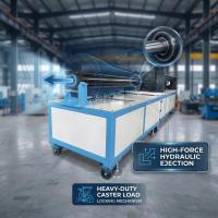 China 1100mm Stroke 2.2kW Hydraulic Cold Shrink Expanding Machine for Rubber Sleeve Mandrel Core Ejection for sale