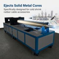 China 1100mm Stroke 2.2kW Hydraulic Cold Shrink Expanding Machine for Rubber Sleeve Mandrel Core Ejection for sale