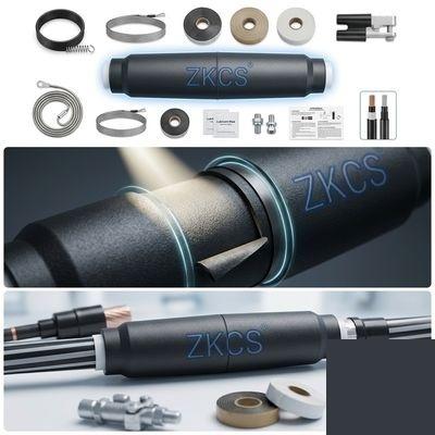 China 24kV 3-Core Cold Shrink Straight Cable Joint Kit XLPE Power Cable Connector 70-120mm² EPDM Rubber for sale