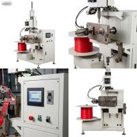 China Ultrasonic Spiral Winding Machine Automatic PE Strip Coil Welder Plastic Tube Production Equipment 1.5KW for sale