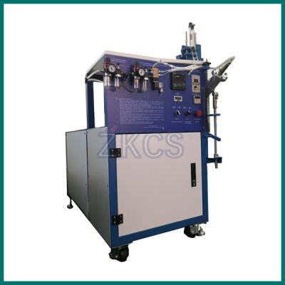 China 160mm Tube Hot Air Welding Strip Plastic Spiral Winding Machine With Frequency Converter for sale