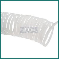 China Power Industry Selflocking Plastic Welding Strips Spiral Wire 2.0mm Thick for sale