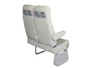 China Long Lever Coaster Bus Seats Foldable Adjustable Armrest Retractable Seat Belt for sale