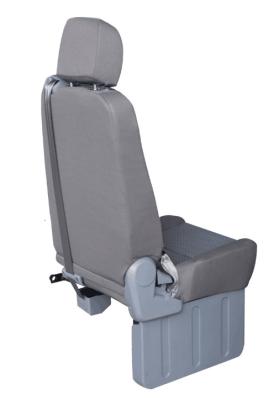China Vehicle Small Bus Seats , Traveler Bus Seat Chair Anti Rust Treatment Condition New for sale
