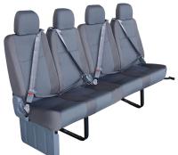 China Foldable Bus Passenger Seat , Tourist Bus Seats Replacement 440mm Width for sale