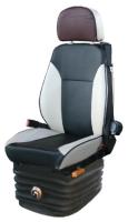 China Wear Resistant Air Suspension Truck Seats Fireproof Foam Anti Rust Treatment for sale