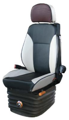 China Wear Resistant Air Suspension Truck Seats Fireproof Foam Anti Rust Treatment for sale