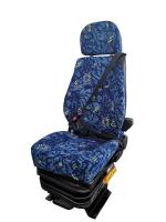 China Reduced Vibration Two Point Seatbelt Bus Driver Seat Backrest Angle Adjustment 40° for sale