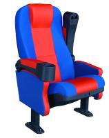 China OEM ODM Theater Seating Couch , Movie Room Chairs Compound Vestee Surface for sale