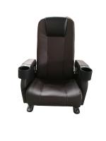 China Artificial Leather Media Room Furniture 2+1 Layout For Auditorium Conference for sale