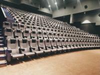 China Space Saving Commercial Theater Seating Row LED Side Light Comfort Ensured for sale