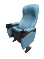 China Front Row Movie Theater Seats , Plastic  Theater Seating Furniture Floor Mounted for sale