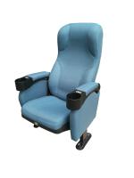 China Front Row Movie Theater Seats , Plastic  Theater Seating Furniture Floor Mounted for sale