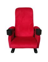 China Luxury Home Theater Seating , Media Room Chairs Contoured Seat Cushion for sale