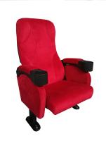 China Luxury Home Theater Seating , Media Room Chairs Contoured Seat Cushion for sale