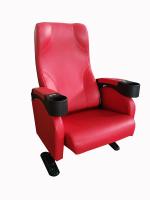 China Modern Commercial Theater Seating Integral Cupholder Armrest Smooth Operation for sale
