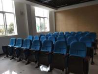 China Leather Commercial Theater Seating , Theater Recliner Chair Ergonomic Backrest for sale