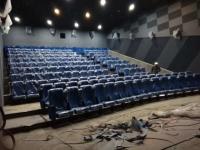 China Media Room Commercial Theater Seating Customized Color Folded Design for sale