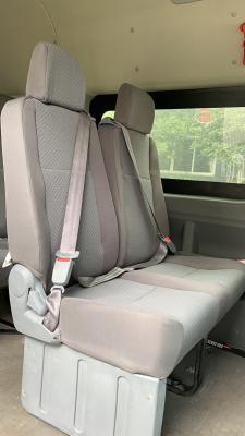 China Backrest Recliner Hiace Bus Seats , Comfortable Bus Seats Small Space Occupancy for sale