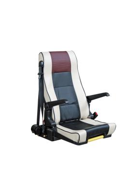 China Automotive Folding Bus Seat Luxurious Design Reclining Fixed Type CCC Certification for sale