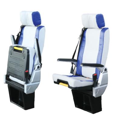 China Optimized Frame Custom Bus Seats , Bas Transnasional Seat Aisle Saving Design for sale