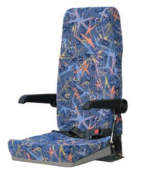 China Fine Stitches Semi Sleeper Seats , Comfortable Bus Seats Weft Knitting Fabric for sale