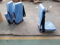China Easy Reclining Folding Bus Seat Long Lever At Wall Mounted Side Steel Pedestals G for sale