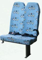 China Commercial School Bus Seats Mechanical Recliner Knee - Saver Design Reliable for sale