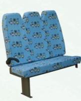 China Ergonomic Back  Charter Bus Seats Excellent Elasticity Standard Headrest for sale