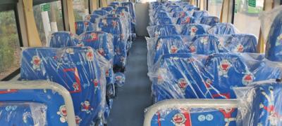 China Long Service Life City Express Bus Seat High Strength Frame  Human Body Engineering for sale