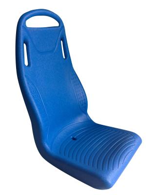 China Boat  Plastic Bus Seats ABS Material Lightweight Space Saving Fixed Back for sale