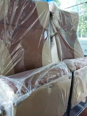 China Side Sliding Mechanism Bus Passenger Seats Two - Point Safety Belt for sale