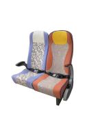 China Urban Public Transport Bus Passenger Seats Dimond Stitching Textile CCC Certification for sale