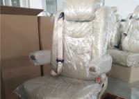 China Fabric Upholstery Sprinter Van Seats Fixed Armrest  Cushion Ventilation for sale