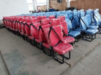 China Commercial Ambulance Seats Increased Comfort Long Lever Artificial Leather for sale