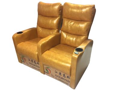 China Ergonomically Theater Seating Sofa , Theater Sectional Couch Fireproofed for sale