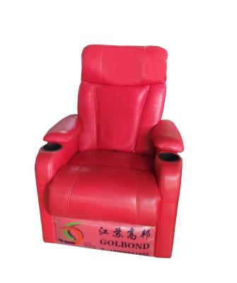 China Hign Density Sponge Theater Seating Couch Red Color 930*530*1020mm for sale