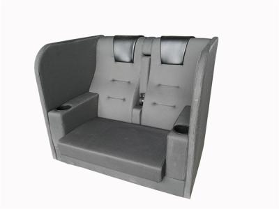 China Counterweight Mechanism Movie Theater Couches Rust Proof High Wear Resistance for sale