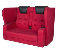 China Fashion Durable Theatre Couple Seat Modern 3D Ergonomically Design for sale