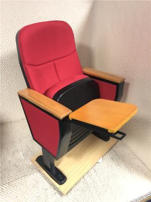 China Wood Frame Auditorium Theater Seating , Retractable Auditorium Chairs 560*490*980mm for sale