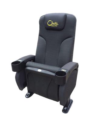 China Modern 4d Cinema Chairs 3+2 Layout 445mm Depth Customizable Relaxing for sale
