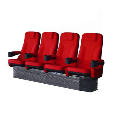 China Flat Surfaces Mounting Theater Seating Chairs Contour Cushion Style Convenient for sale