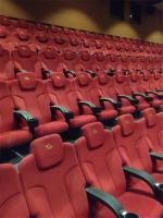 China Auditorium  Cinema Chairs Furniture Gb5-06 Model With Cup Holder for sale