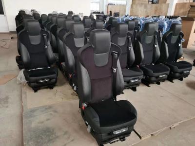 China Fabric Air Suspension Seat 1265mm For High Level Bus Truck for sale